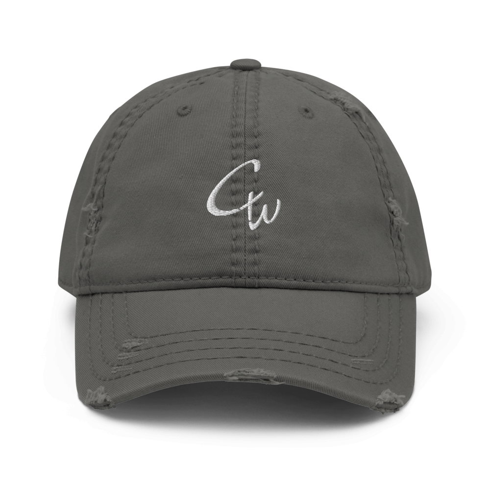 CrossWay Distressed Dad Hat - JSWAG Faith Apparel
